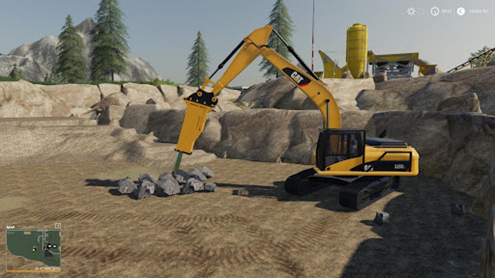 FS19 Cat 325DL Excavator Mod - ดาวน์โหลด